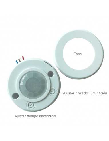 Sensor detector de presencia superficie para lamparas LED | LEDBEX