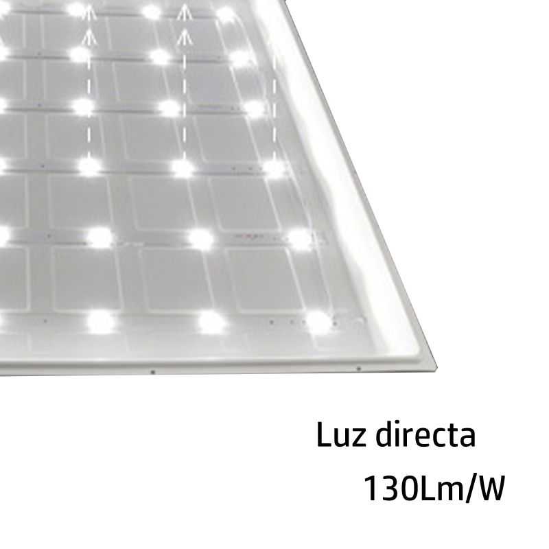 Panel LED 60x120 cm 80W para empotrar