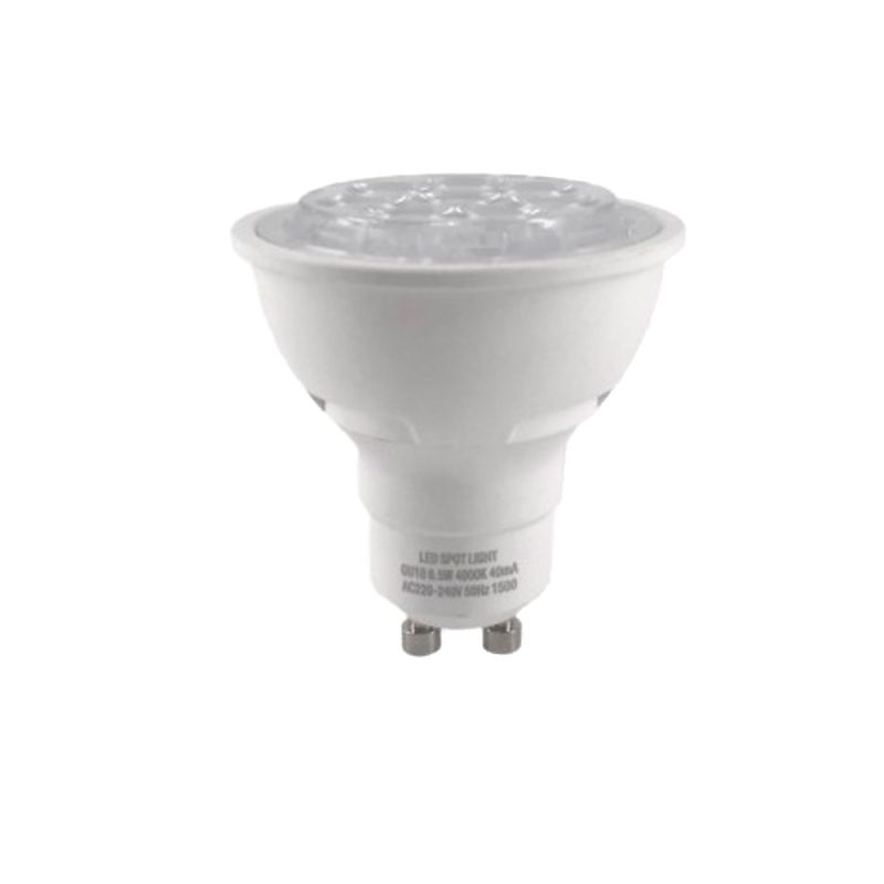 Bombilla LED GU10 6W aluminio largaduración | Ledbex