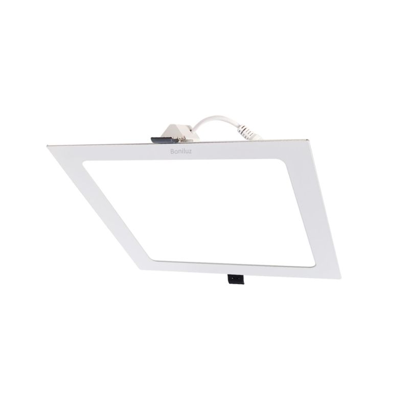 Placa LED cuadrado 20W corte 20cm eco