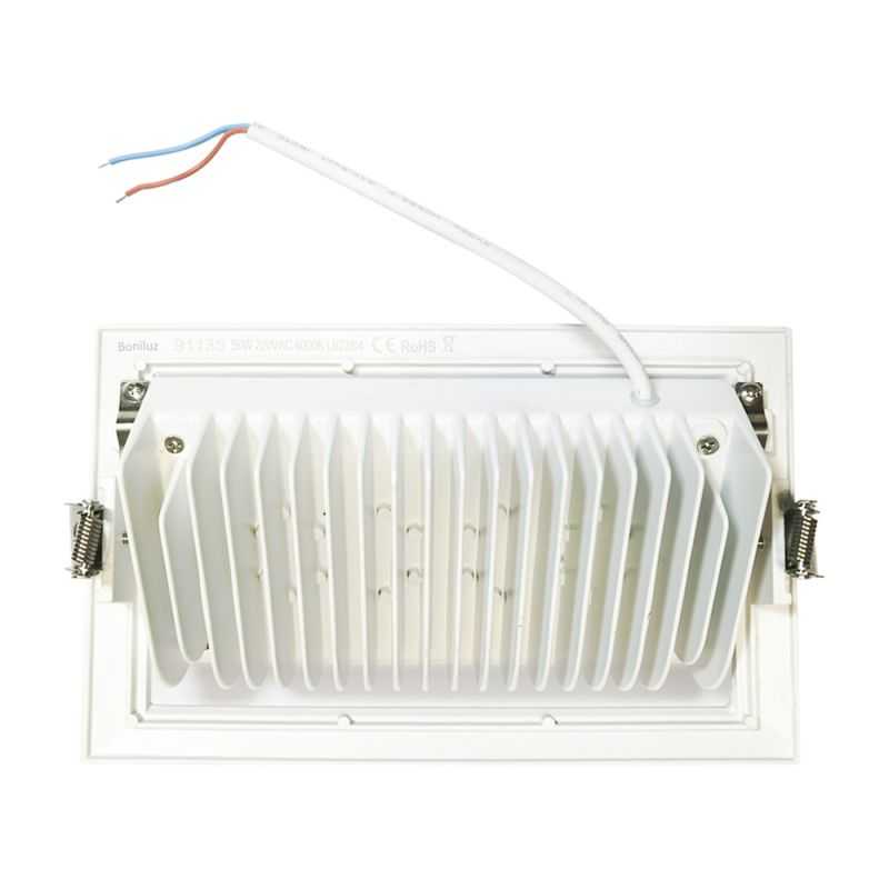 Downlight rectangular basculante 50W | Ledbex