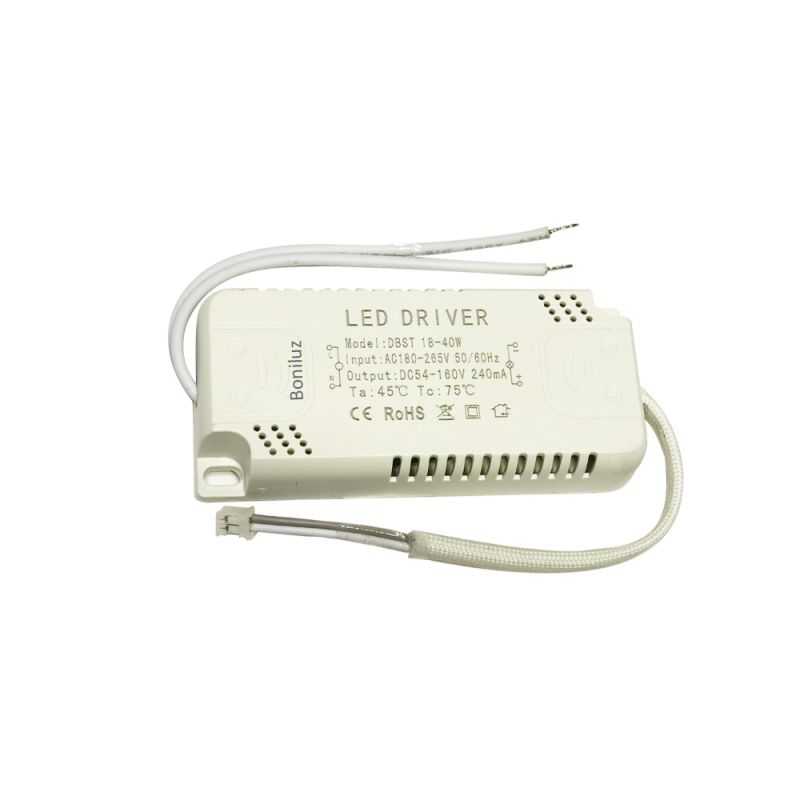 LED Driver 18-40W 240mA para lamparas